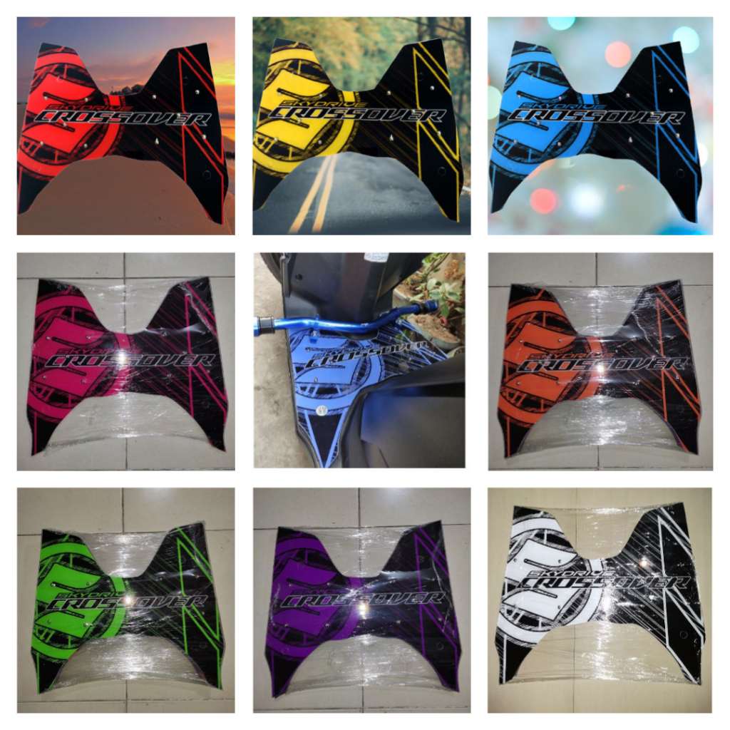 SKYDRIVE CROSS OVER ACRYLIC FOOTBOARD MATTING WITH SCREW / CROSSOVER ...