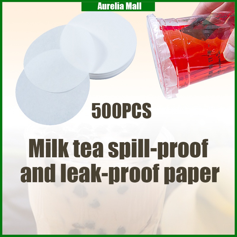500pcs Leak Proof Paper Spill Proof Leak Proof Sealing Paper For Coffee ...