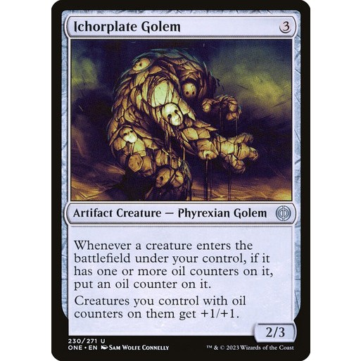 Ichorplate Golem - Phyrexia: All Will Be One (ONE) | Shopee Philippines