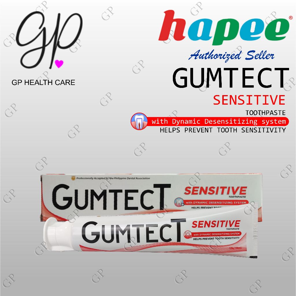 GUMTECT Sensitive Toothpaste 129g - GP Health Care | Shopee Philippines
