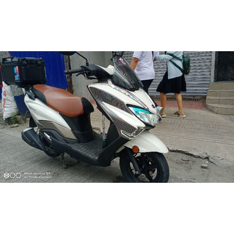 BURGMAN 125 V1 AND V2 SIDE SCRATCH COVER DECALS PROTECTOR | Shopee ...