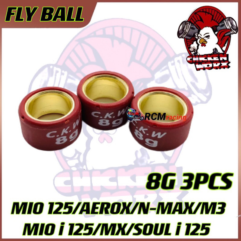 FLYBALL SET CHICKEN WORX FOR MIO I 125 M3 SOUL I 125 MX aerox nmax/ABS 2020V2 | Shopee Philippines
