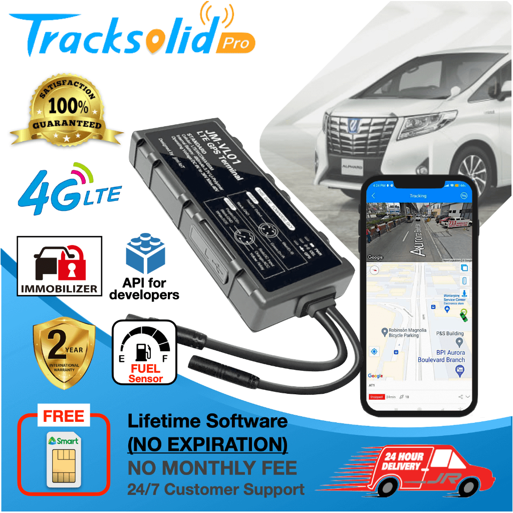 Jimi IoT VL01 4G GPS Tracking Tracker for FUEL Sensor (COMMERCIAL USE ...