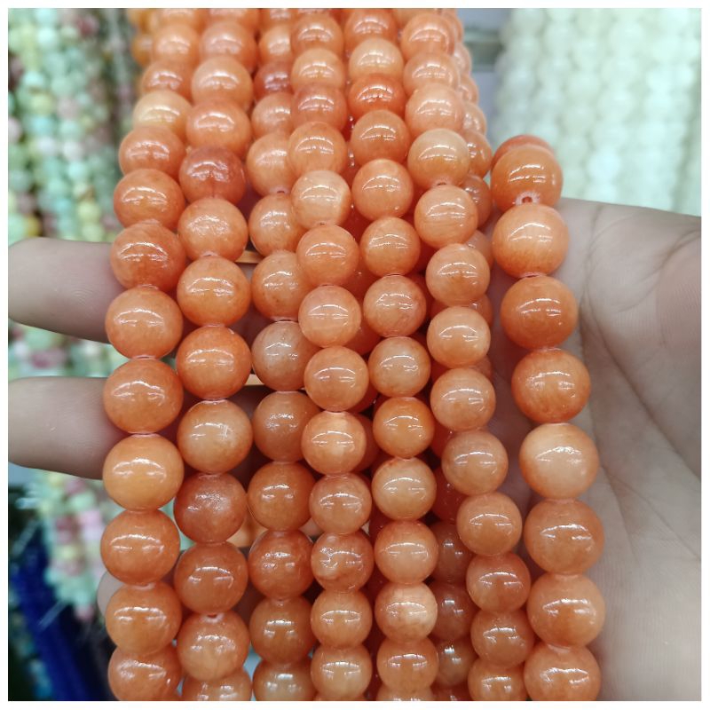 Calcite stone Natural stone Apricot crush Color of the year 2024, sold ...