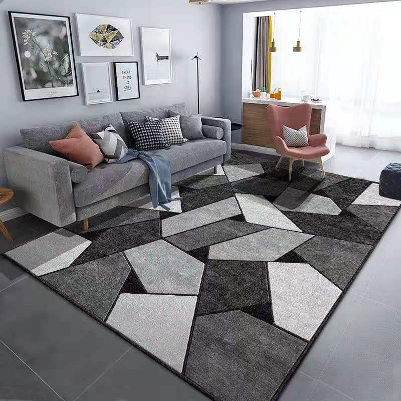 [Roll up] M,L,XL 3 Size Crystal Velvet Carpet 3D Floor Mat carpet Floor ...
