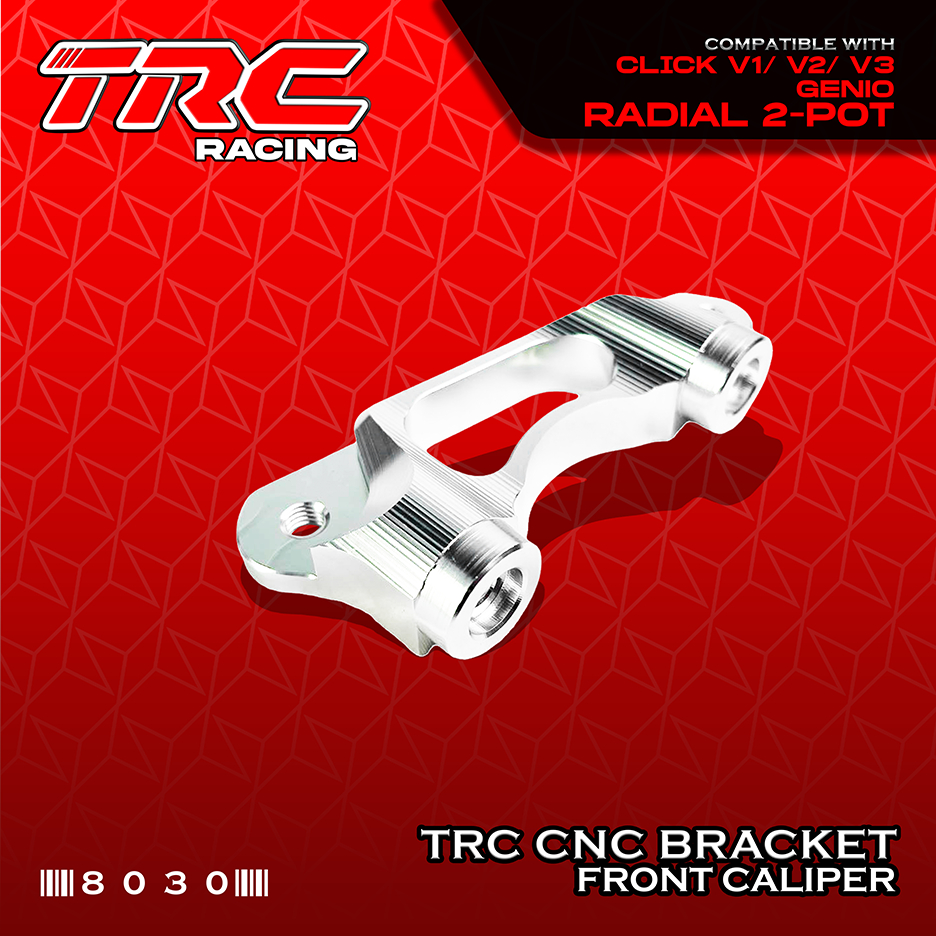 TRC RACING FRONT 2POT RADIAL 10a VERSION CALIPER BRACKET (190MM DISC ...