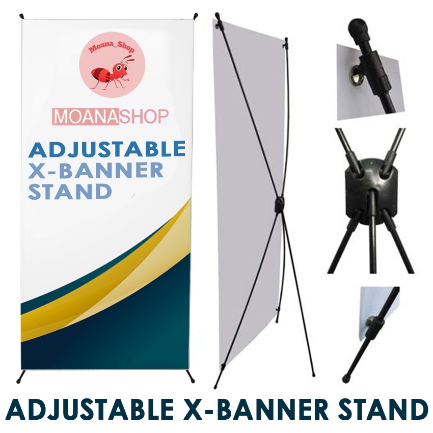 Economy Easy X Banner Stand 2 x 5 Tarpaulin Tarp Stand | Shopee Philippines