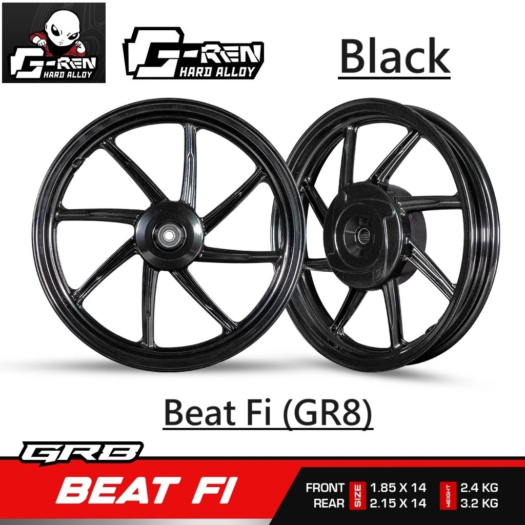 (Made In Thailand) G-Ren Mags GR8 For Honda Beat Fi | Shopee Philippines