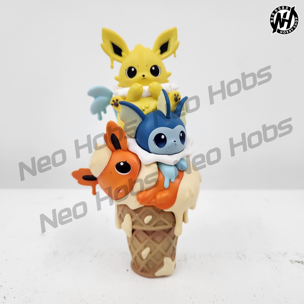 GK DMS KO Pokemon Eevee Evolution Ice Cream Series | Shopee Philippines