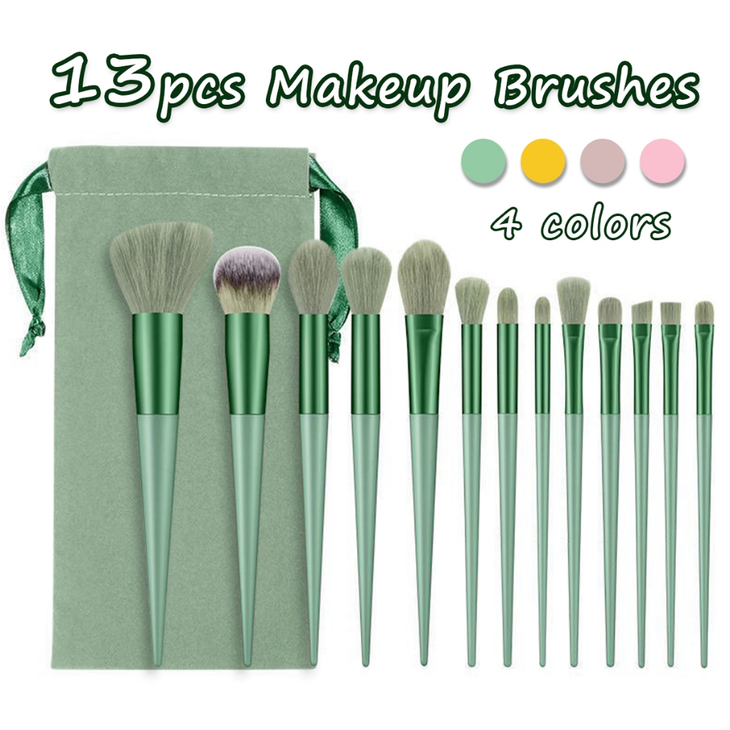 8/13pcs Makeup Brush Soft Fluffy Set Makeup Tool Kit Makeup Set Beauty ...
