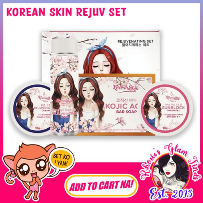 Korean Skin Rejuvenating Set | Shopee Philippines