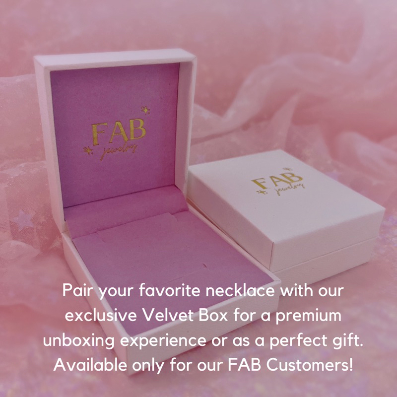 FAB | Exclusive Luxury Jewelry Box (Necklace Not Included) | Shopee ...