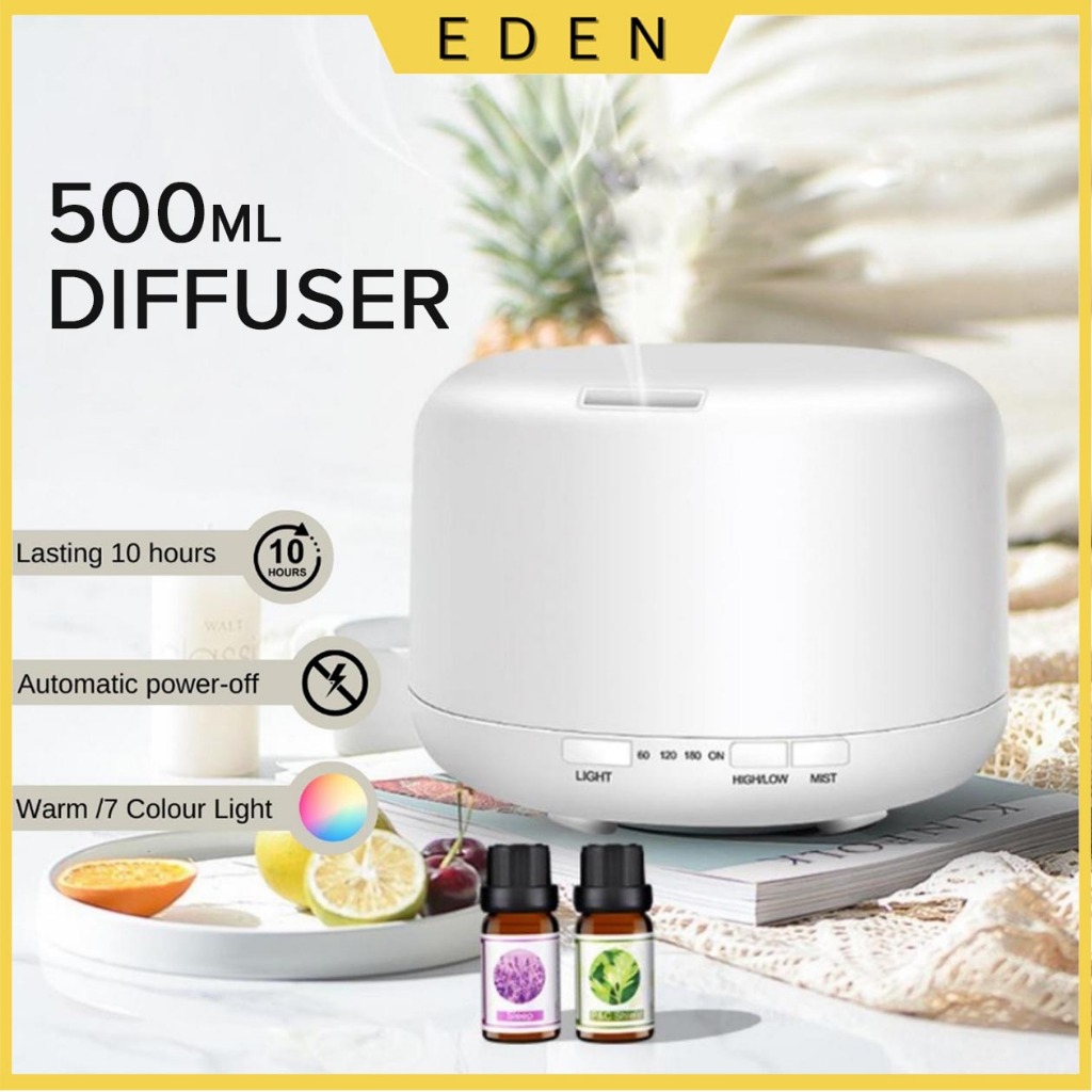 500ml MUJI Air Humidifier Ultrasonic Mini Aromatherapy Diffuser ...