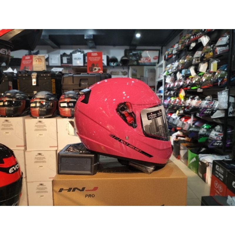 HNJ Fullface Dual visor helmet | Shopee Philippines