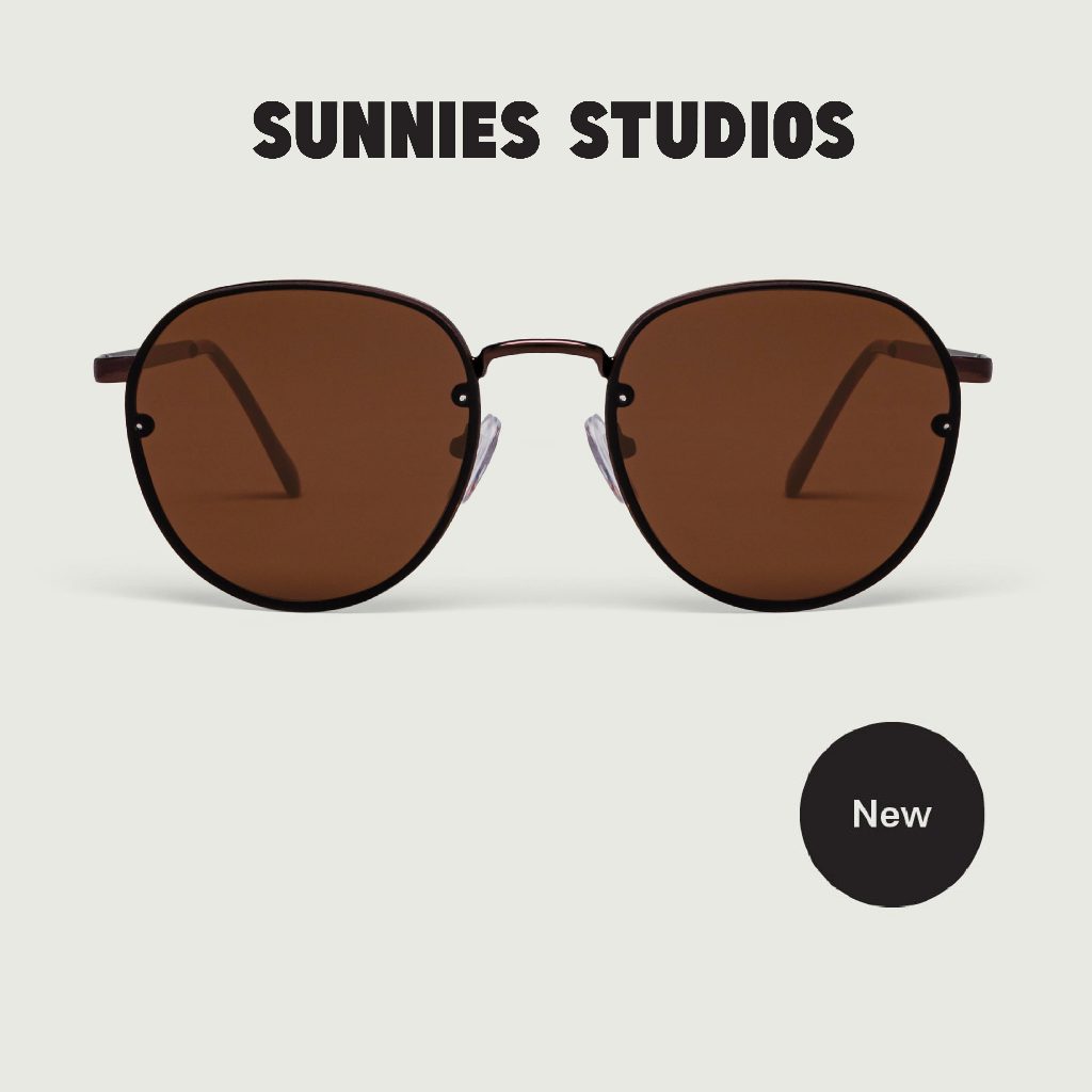 Sunnies Studios Zuma (Round Fashion Sunglasses Shades for Men and Women ...
