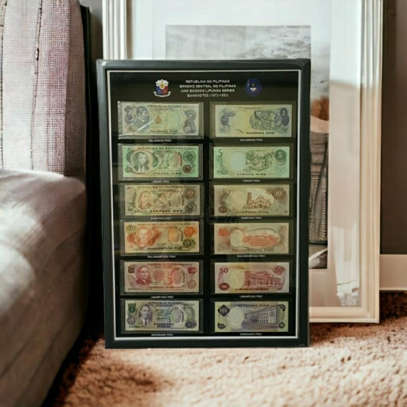 ABL OBVERSE-REVERSE FRAME DISPLAY (B1LLS NOT INCLUDED) | Shopee Philippines