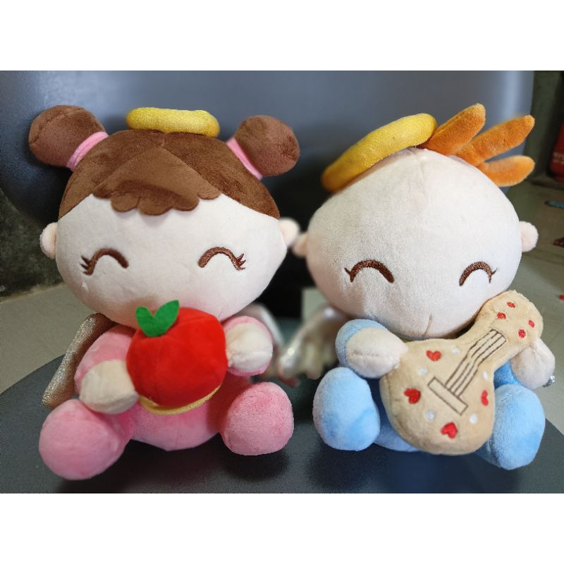 Authentic Angel Couple Plush Toy Bundle Stuffed Toy from Japan | Shopee ...