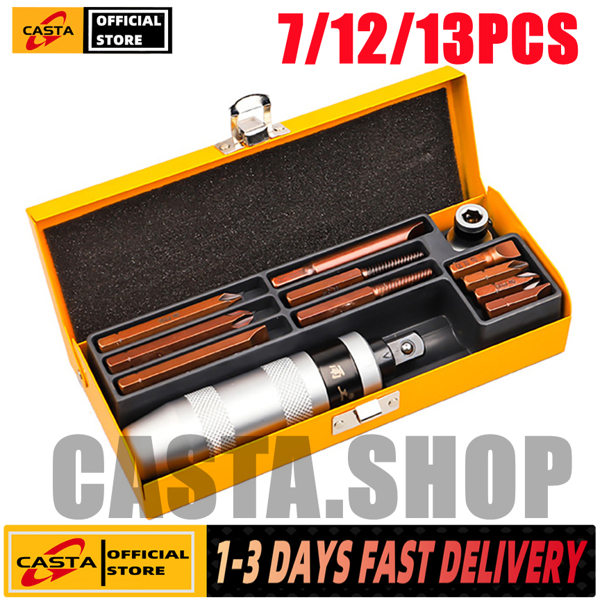 1/2 Inch Impact Driver Set Extractor Tool Screwdriver Bits Remove ...