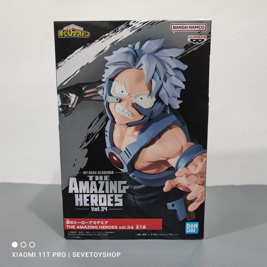 [MISB] Banpresto My Hero Academia MHA The Amazing Heroes Tetsutetsu Vol ...