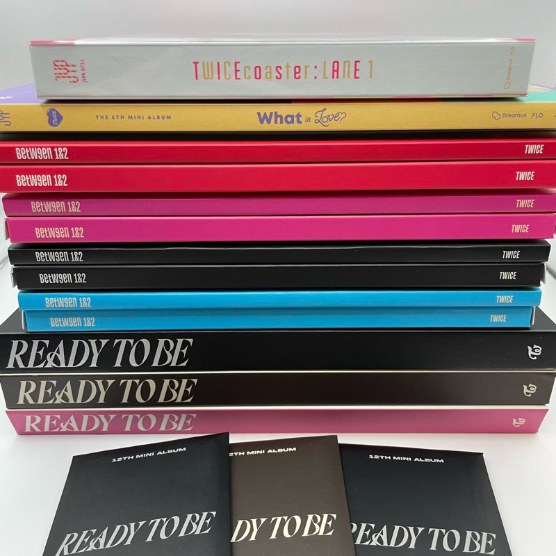 TWICE Unsealed Albums with POB set | Shopee Philippines
