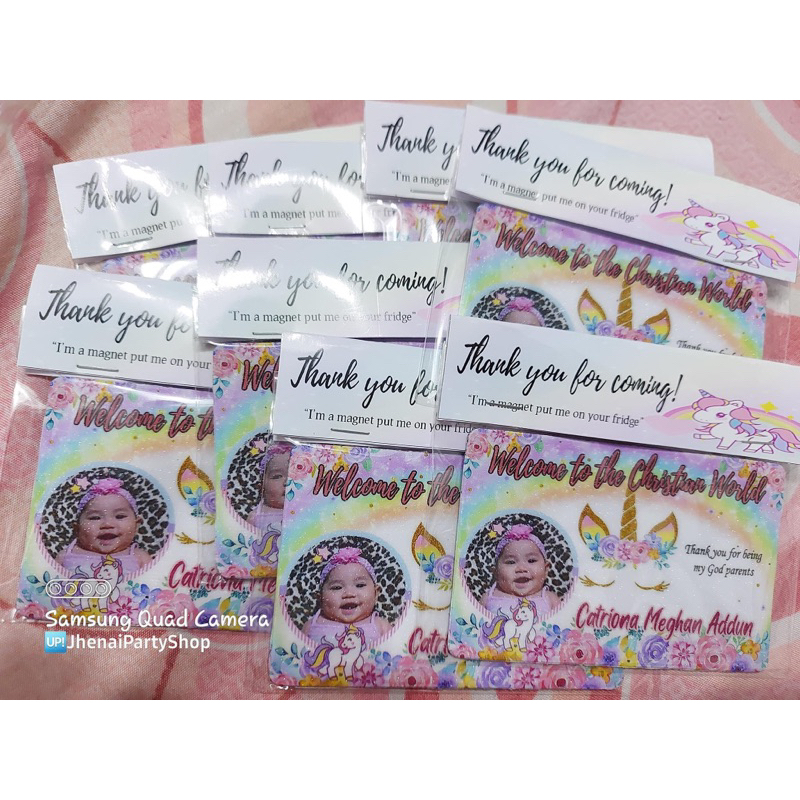 Ref Magnet Souvenir ATM Size (Free Layout) minimum of 10pcs | Shopee ...