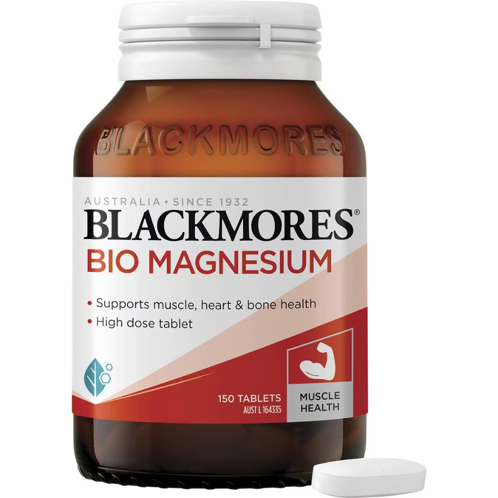 Blackmores Bio Magnesium Muscle Health Vitamin 150 or 50 Tablets ...