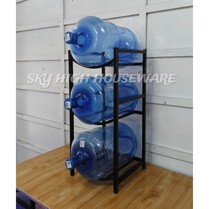 Space Saving Water Gallon Racks / 3 Layer Kitchen Stand Water Dispenser ...