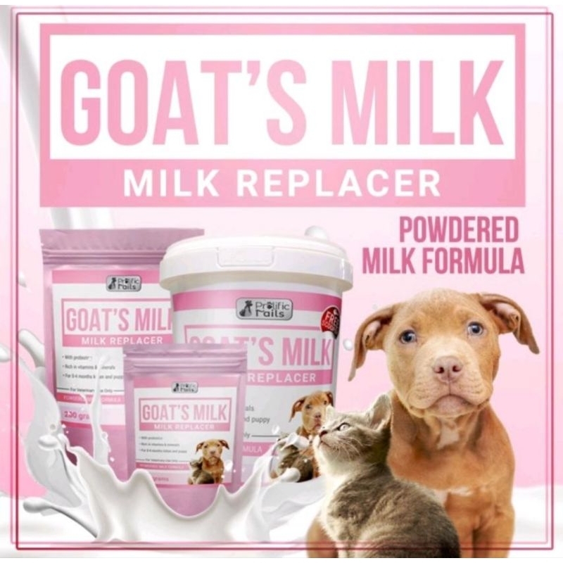 Prolific Tails 600g GOAT'S MILK (Milk Replacer) | Shopee Philippines