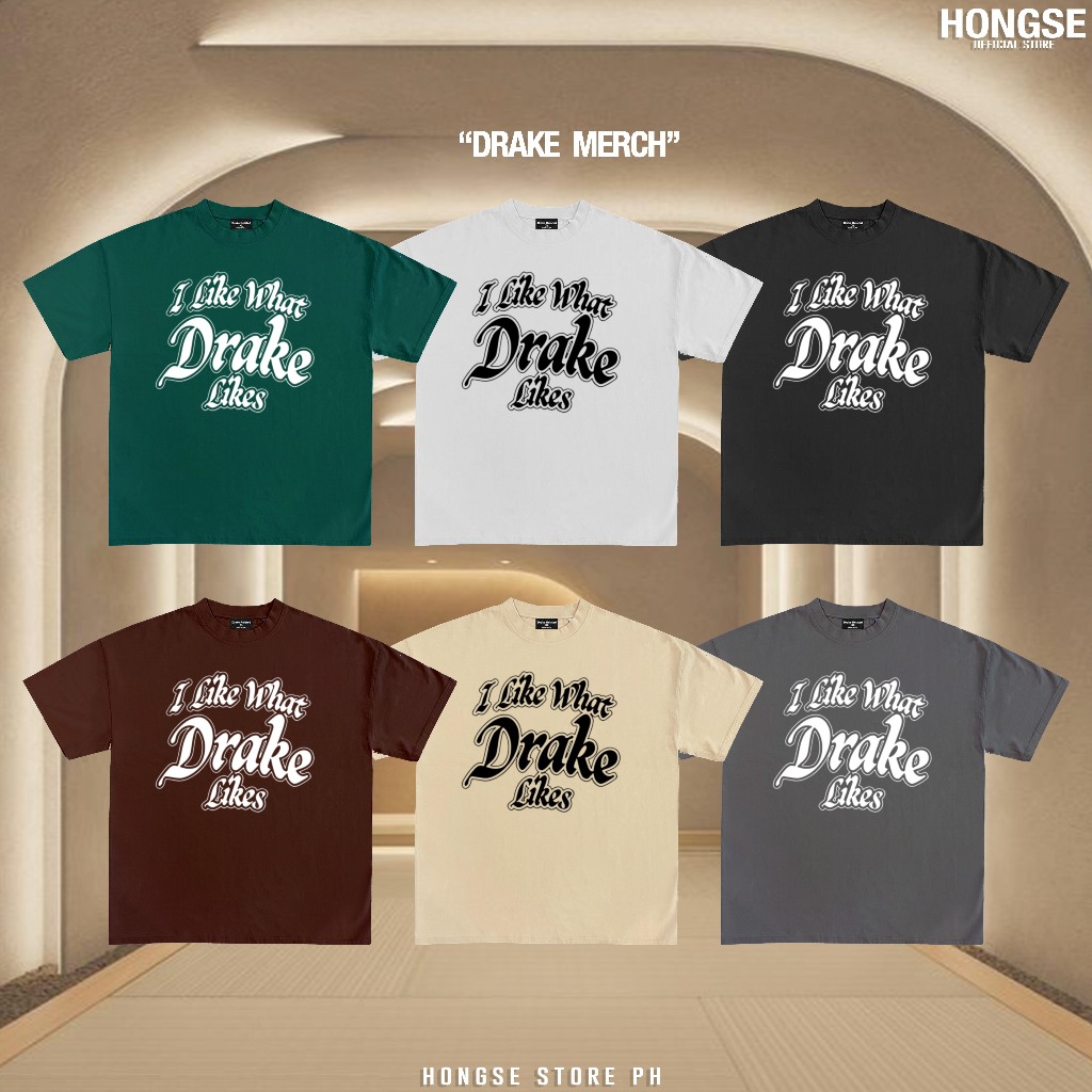 DRAKE MERCH I LIKE WHAT DRAKE LIKES HIGH STREET OVERSIZE PREMIUM SHIRT ...