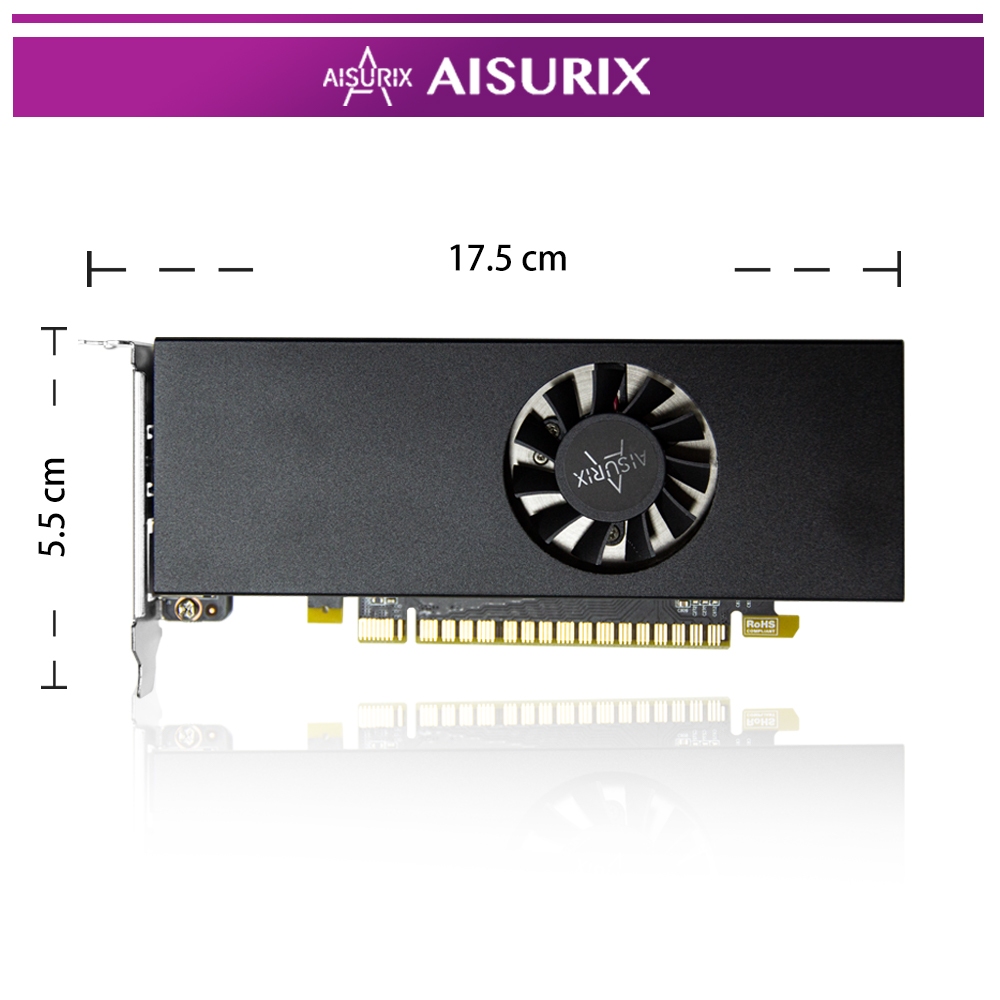 AISURIX GTX 1050Ti 4G Graphics Card SFF GDDR5 GPU Radeon Gtx1050 4G ...