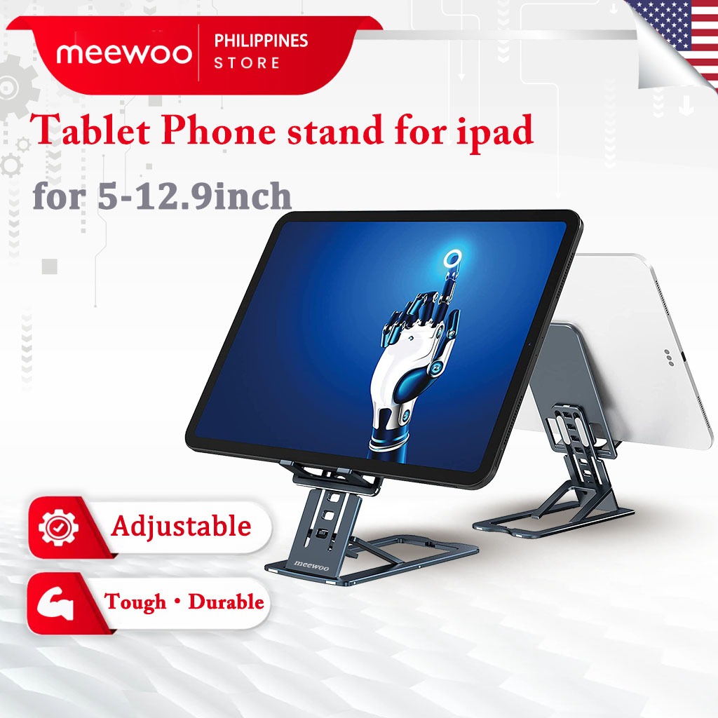 Meewoo Foldable Phone Stand Adjustable Portable Tablet Cell Phone ...