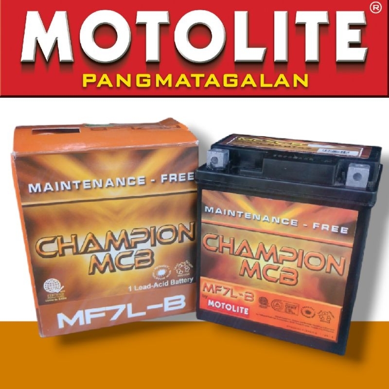 HONDA TMX150 SUPREMO - MF7L-B CHAMPION MF MOTORCYCLE BATTERY | Shopee Philippines