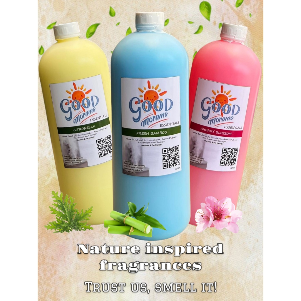 1Liter Original Water Based Essential Oil Premium Humidifier Scent Air ...