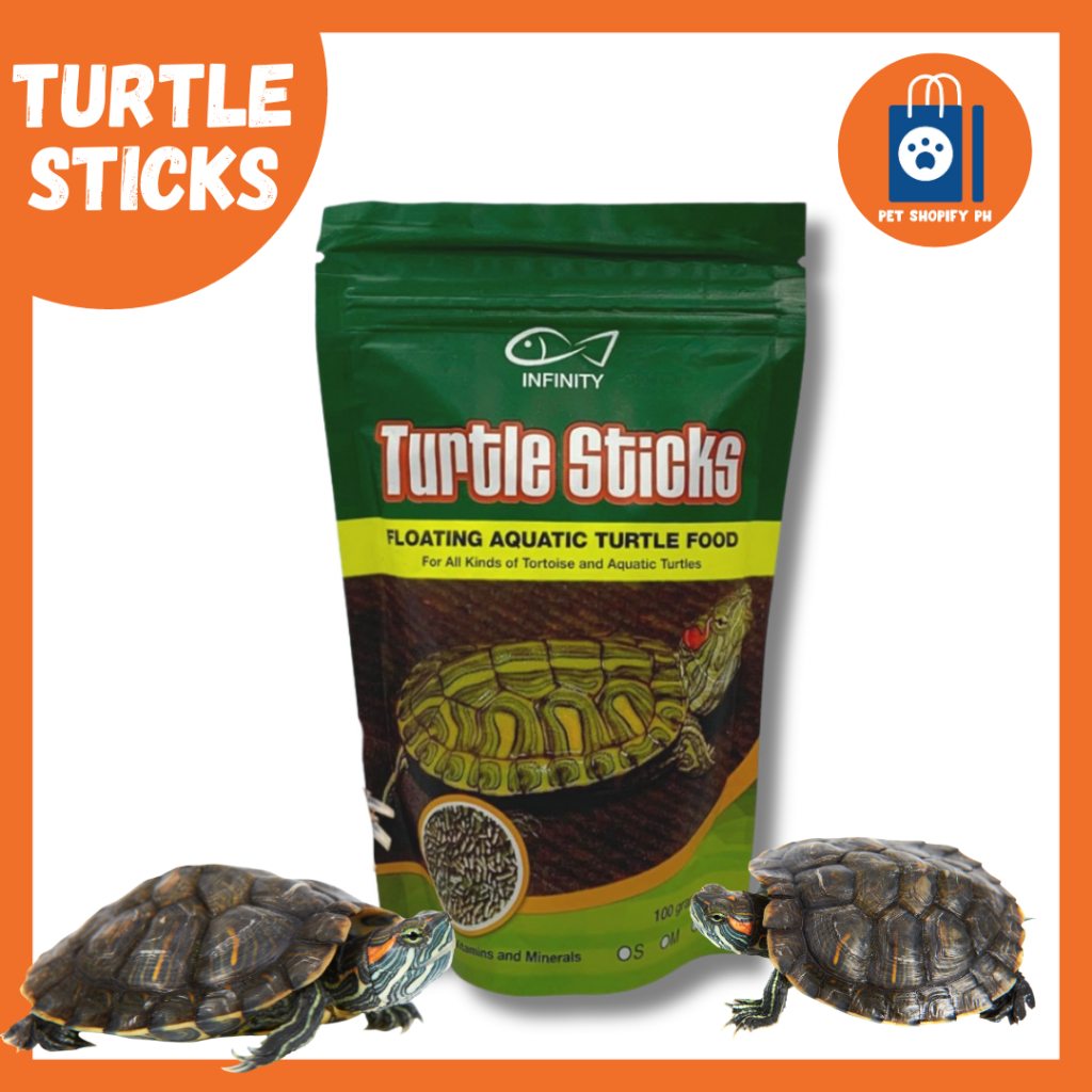 Infinity Turtle Sticks 100g Floating Aquatic Turtle Tortoise Food For ...
