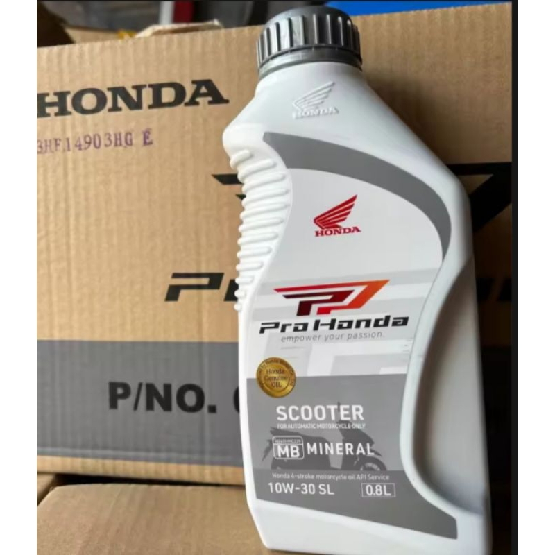 HONDA PRO ENGINE OIL for AUTHOMATIC MB MINERAL 10w-30 SL ORIGINAL MOTOR ...