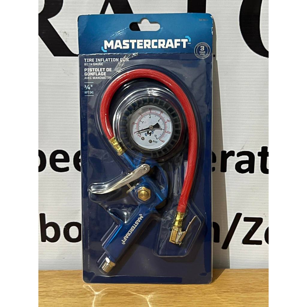 Mastercraft Tire Inflation Gun with Gauge | Shopee Philippines