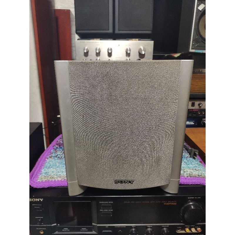 Japan surplus sony Active subwoofer | Shopee Philippines