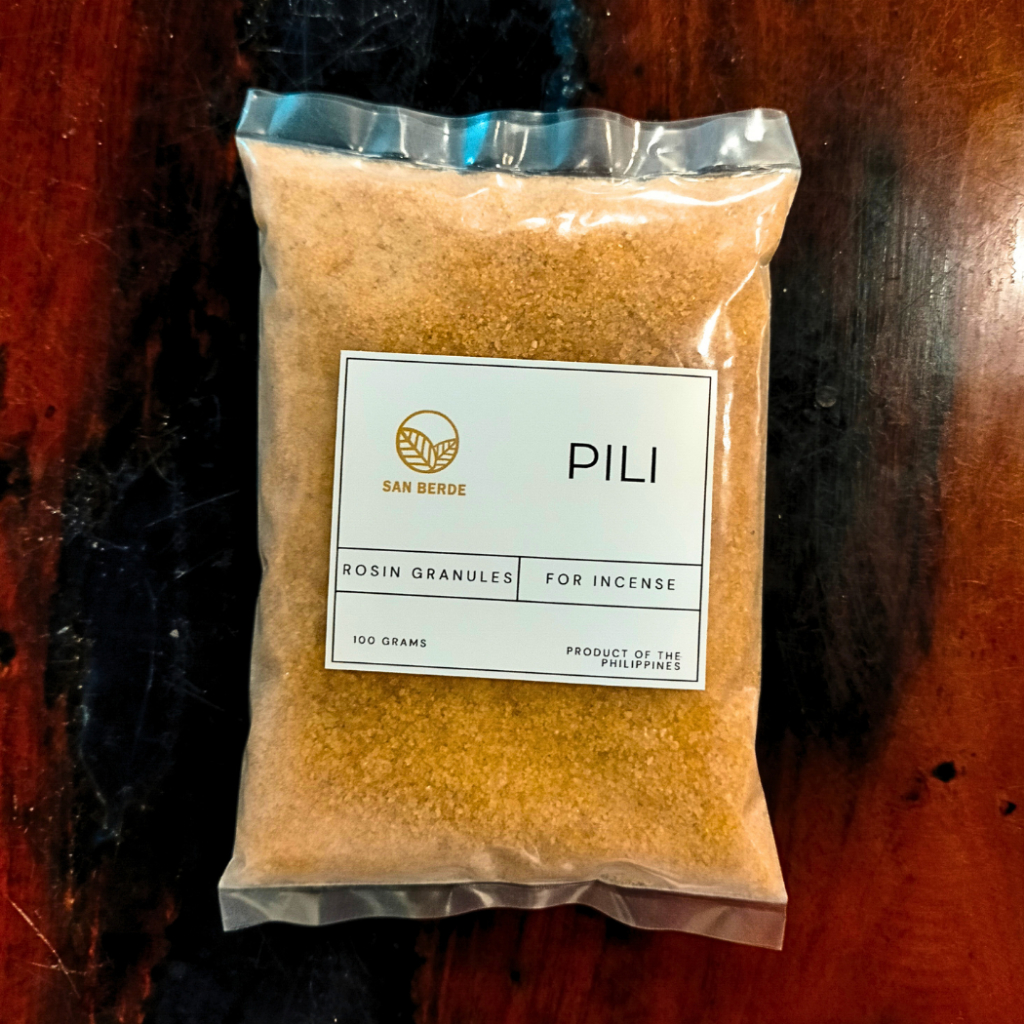 Insenso Durog Pili Rosin Granules Incense 100 grams | Shopee Philippines