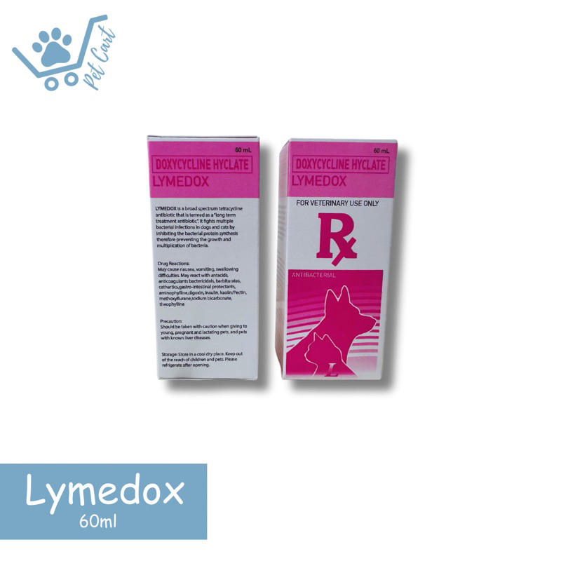 Lymedox 60ml For Dogs and Cats (Free syringe) | Shopee Philippines