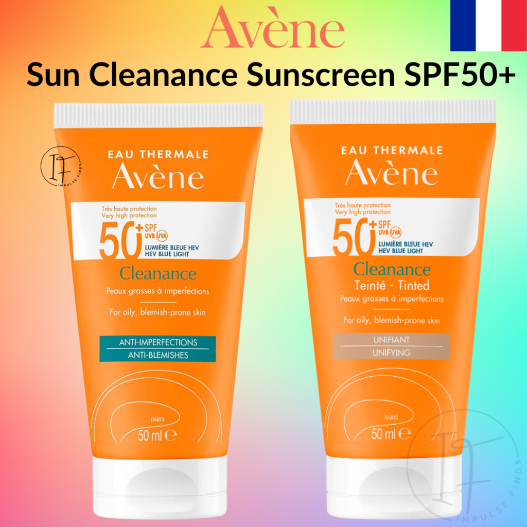 Avene Sun Cleanance Sunscreen SPF50+ 50ml | Shopee Philippines