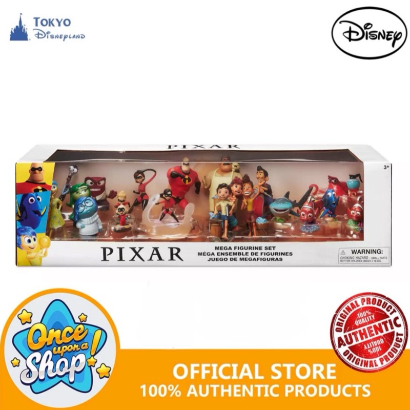 DISNEY PIXAR “INSIDE OUT, THE INCREDIBLES, LUCA, FINDING NEMO” MEGA ...