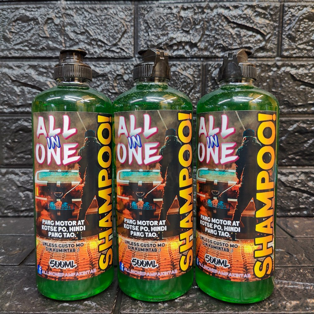 [COD] All In One Car and Motorcycle Shampoo - Pang motor at kotse na ...