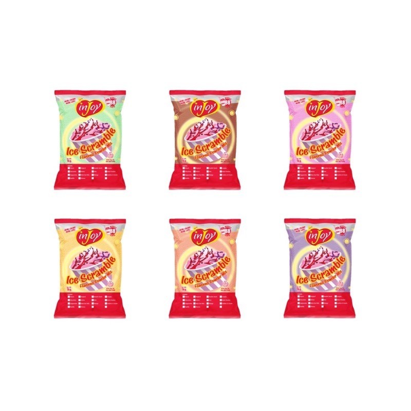 inJoy Ice Scramble 1kg | Shopee Philippines