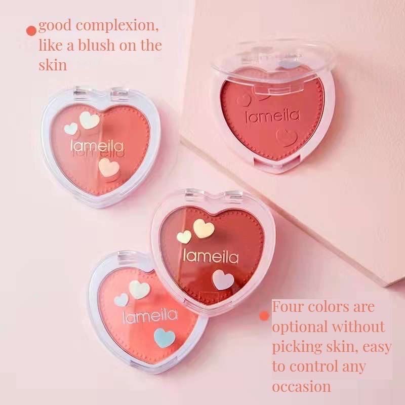 LaMeila Blush On Love Palette / Blusher Lameila #5107 | Shopee Philippines