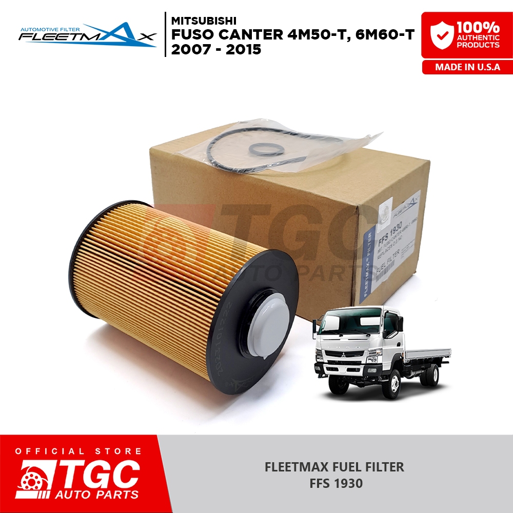 Fleetmax Fuel Filter for MIT. FUSO CANTER 4M50-T, 6M60-T 2007 - 2015 ...