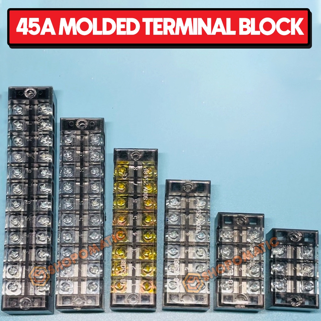 🟧 45A Molded Terminal Block Electrical 🟧 | Shopee Philippines