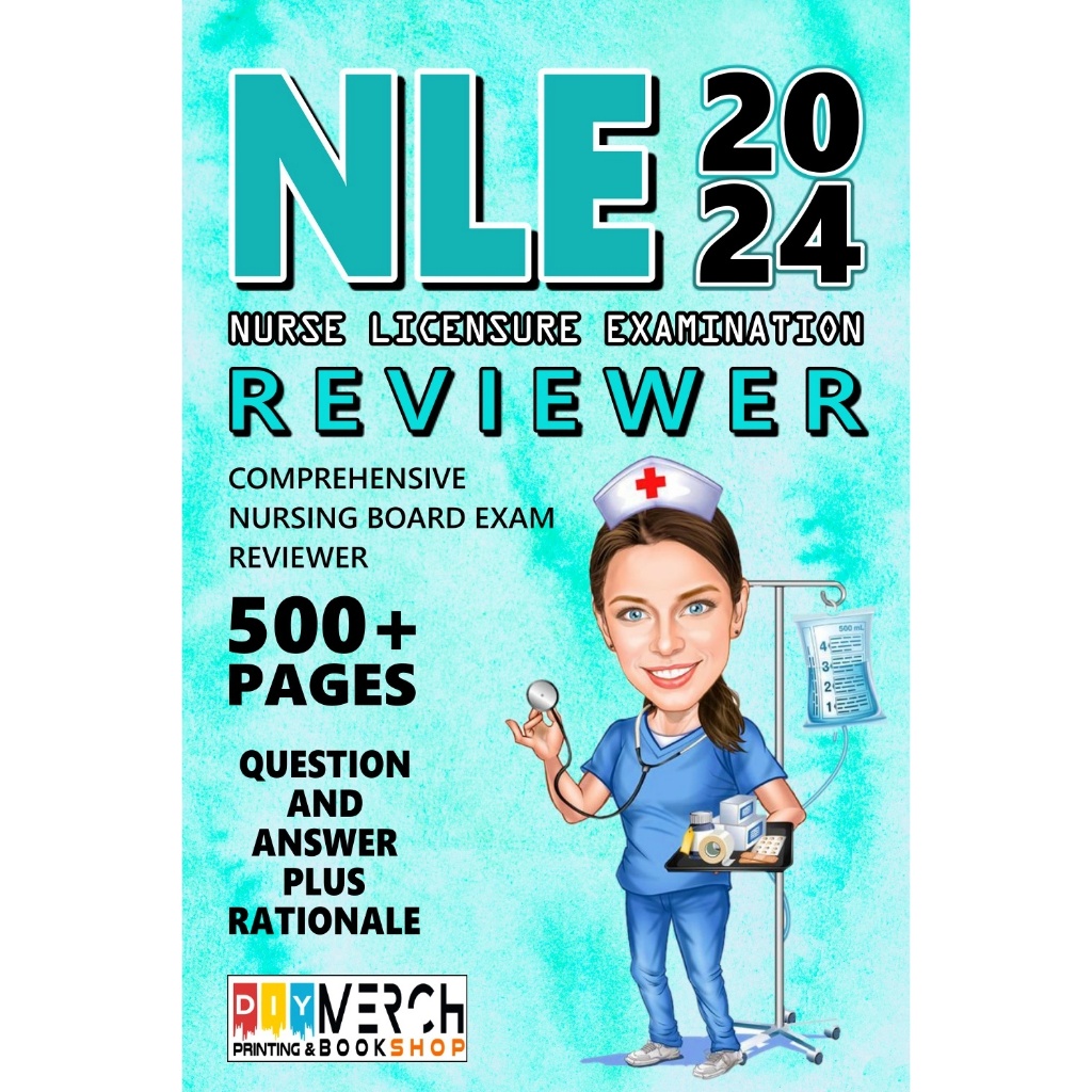 NLE - NURSE LICENSURE EXAM REVIEWER COMPLETE 2025 EDITION | Shopee ...