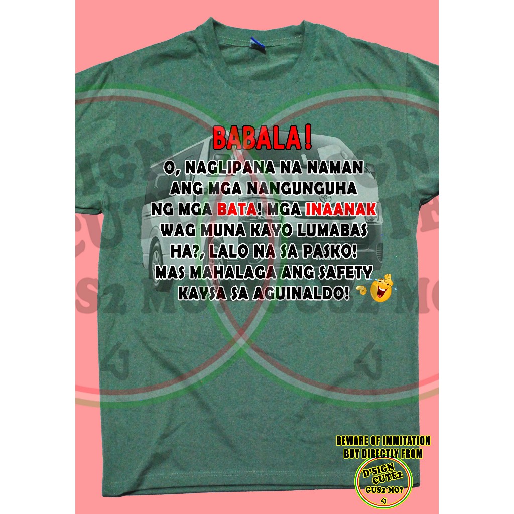 PARA SA MGA NINONG AT NINANG TUWING PASKO HUGOT MEMES UNISEX T-Shirt ...