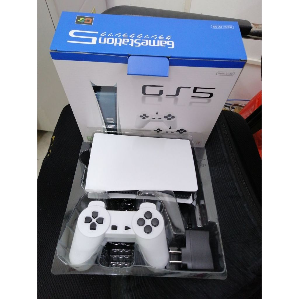 Game Station 5 Two-Player Video Game Console With 200 Classic Games 8 ...