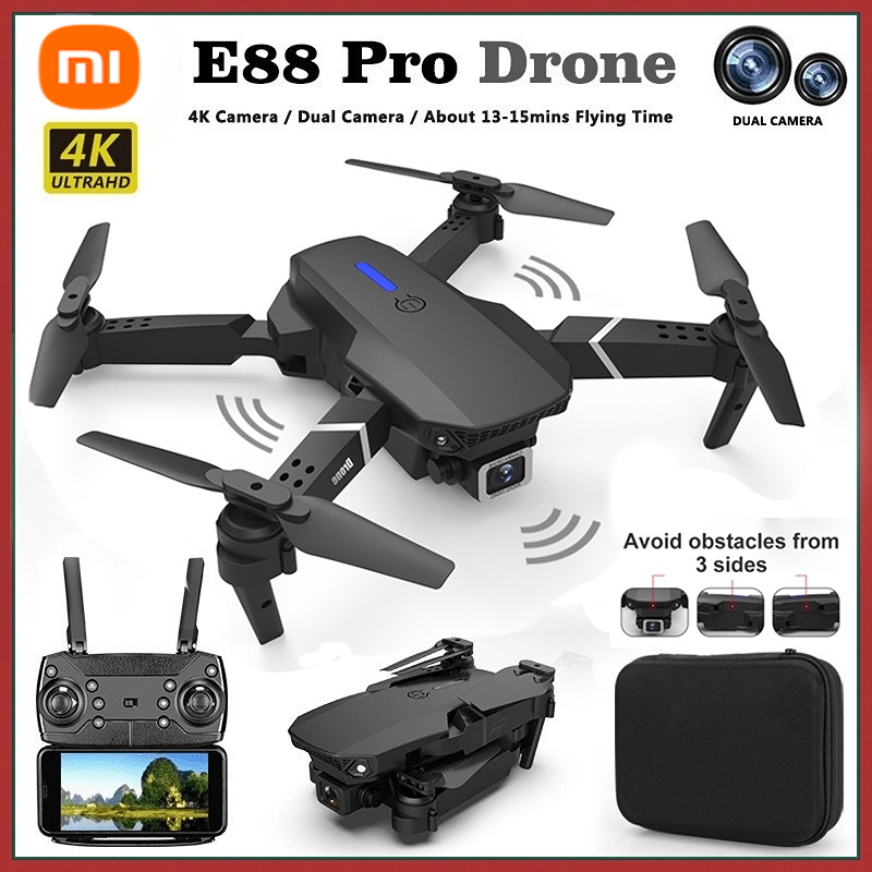 New S98/E100/E88/K3Pro Drone HD Camera WiFi Remote Control Obstacle ...